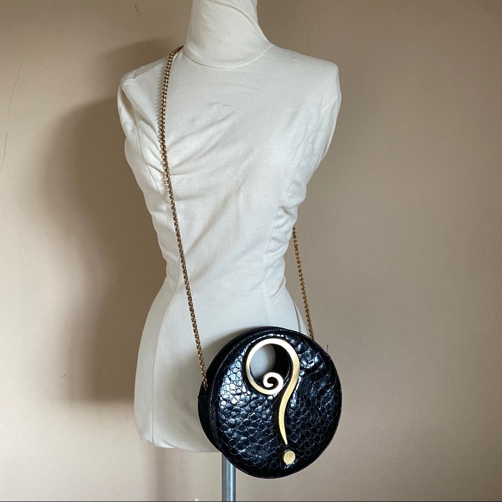 Vintage Lee Wolfe Question Mark Purse - Gem